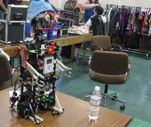 Moodles, the Robot Actor : A Humanoid LEGO Robot Starring in a Movie